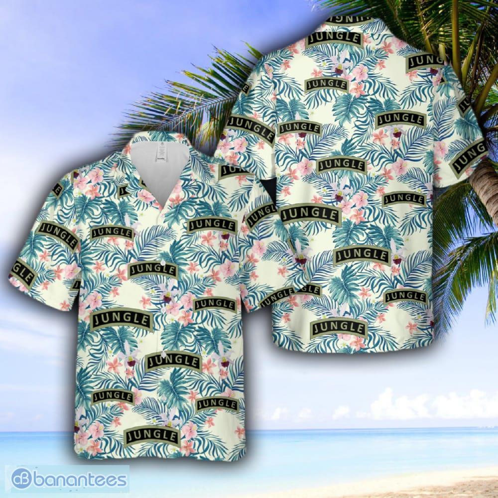 US Army Pacific (USARPAC) Jungle Tab Hawaiian Shirt Tropical Summer ...