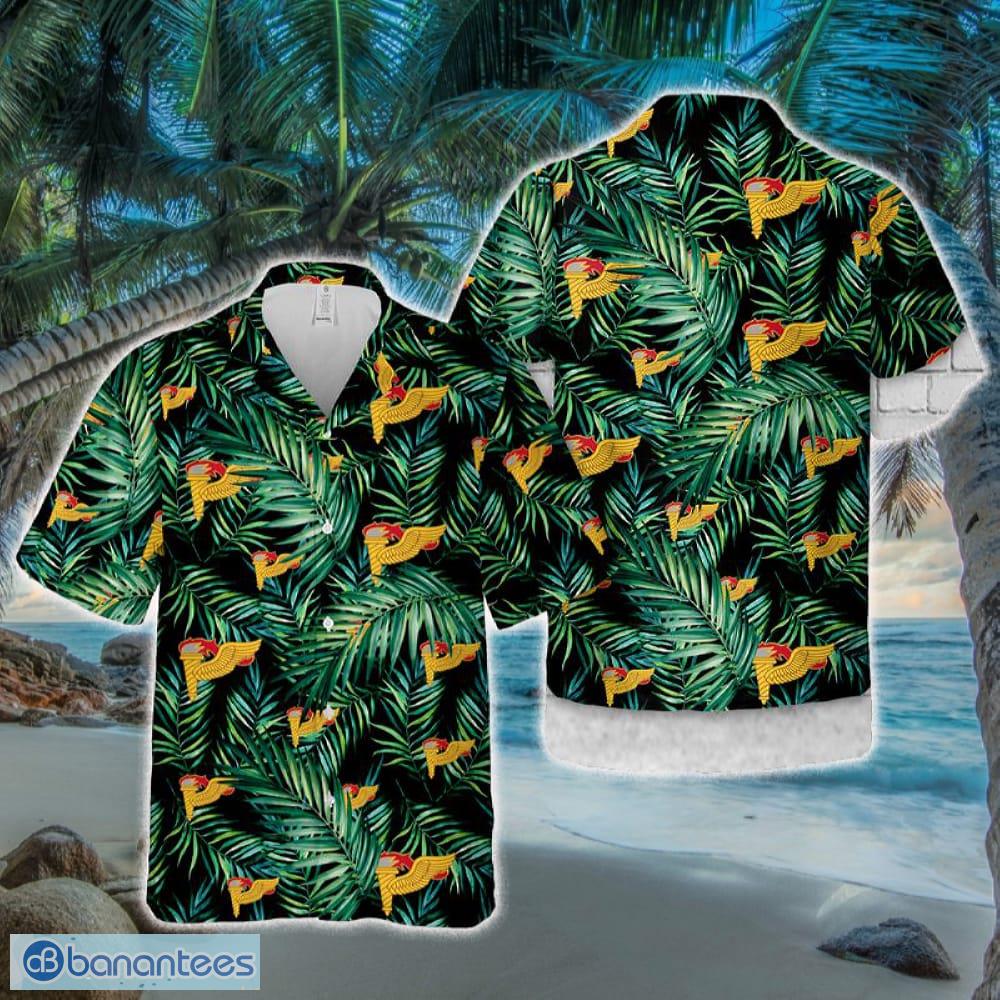US Army Pathfinder Badge Hawaiian Shirt Tropical Summer - Banantees