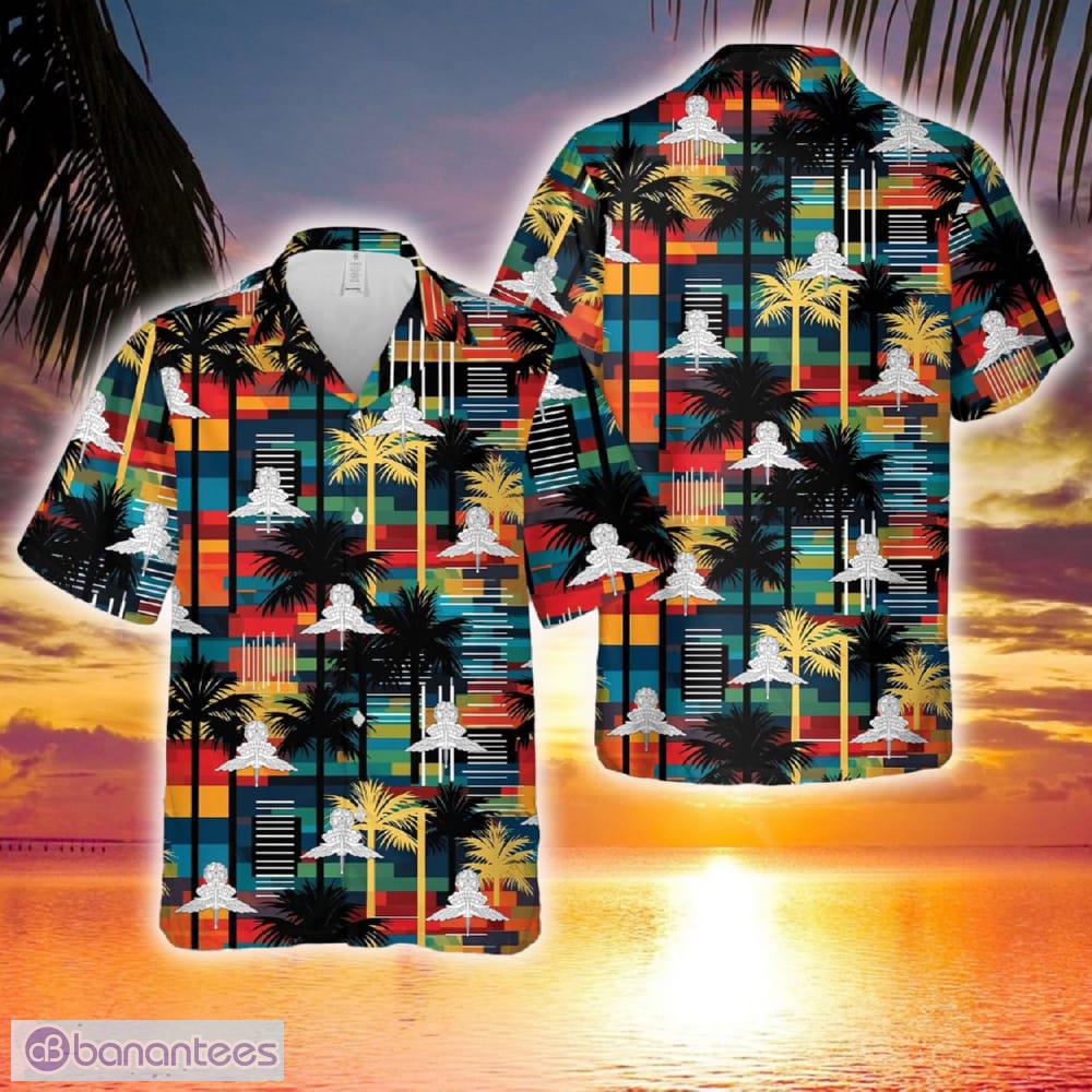 US Military Master Free Fall Parachutist Badge Hawaiian Shirt Print ...