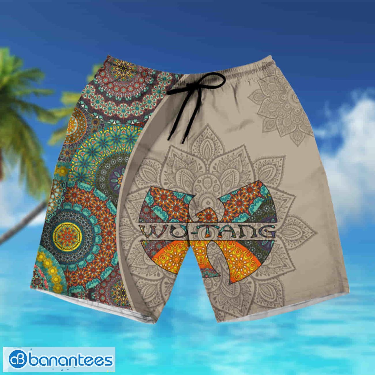 Wu-Tang Clan Logo Mandala Pattern Hawaiian Shirt And Short Summer Shirt ...