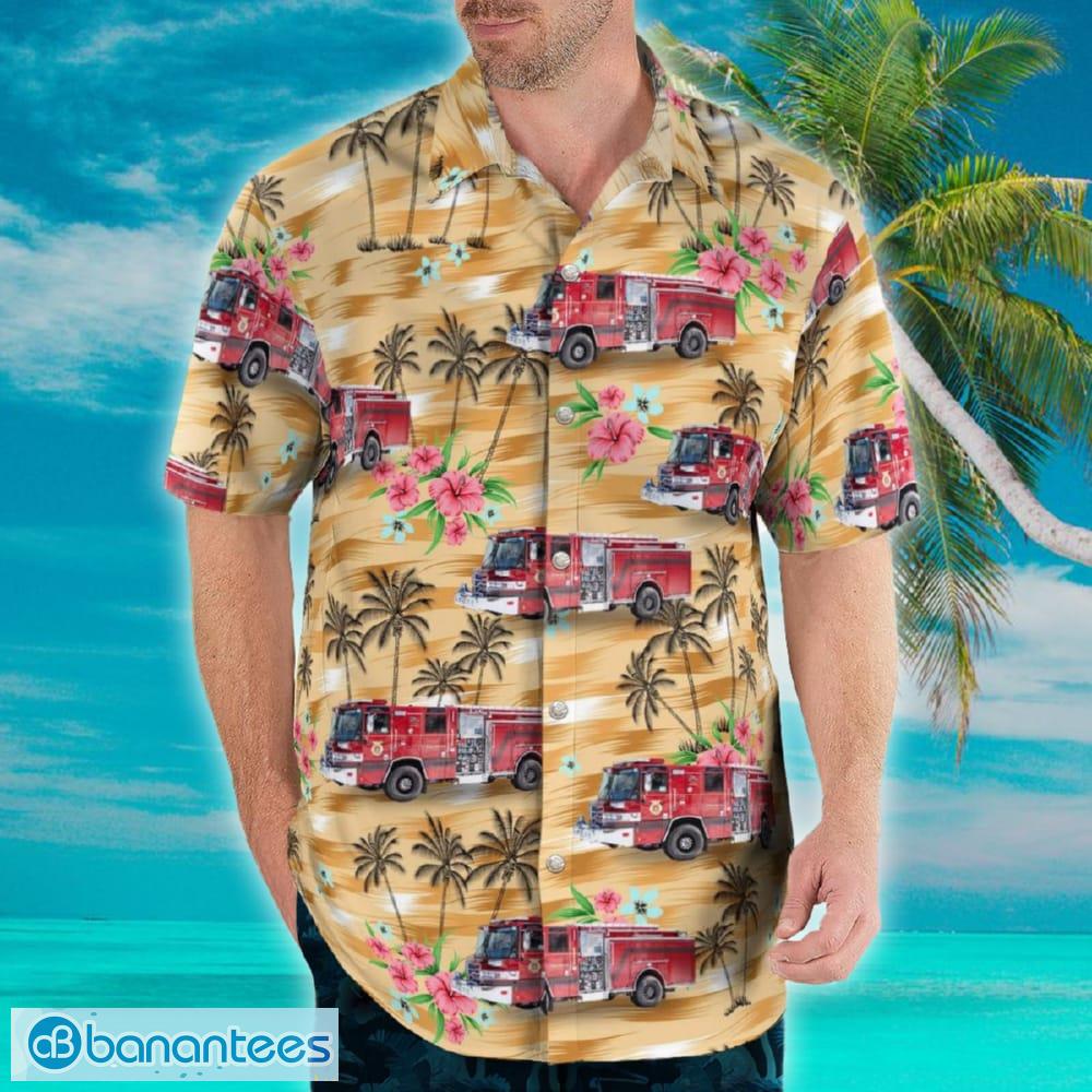 Albany California Albany Fire Department Hawaiian Shirt - Banantees