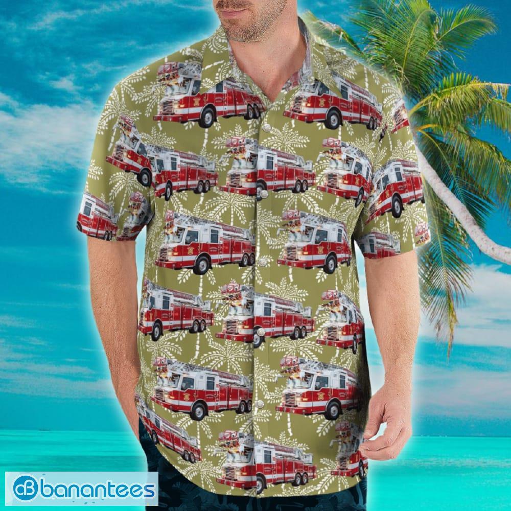 Albuquerque Fire Rescue New Mexico Hawaiian Shirt - Banantees