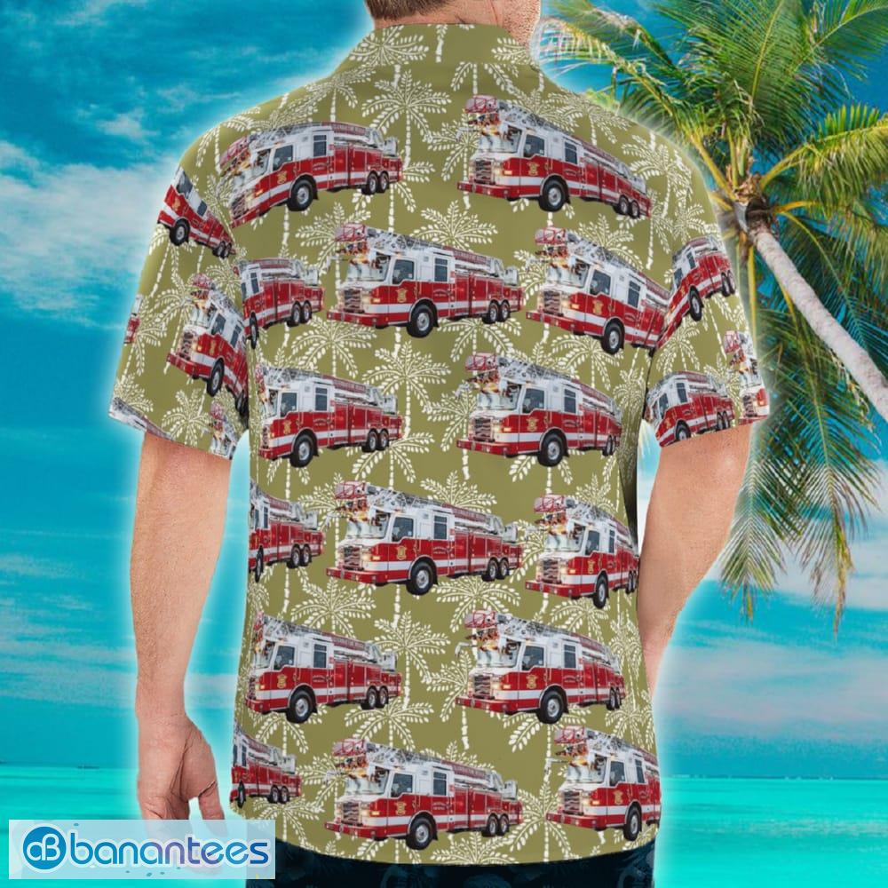 Albuquerque Fire Rescue New Mexico Hawaiian Shirt - Banantees