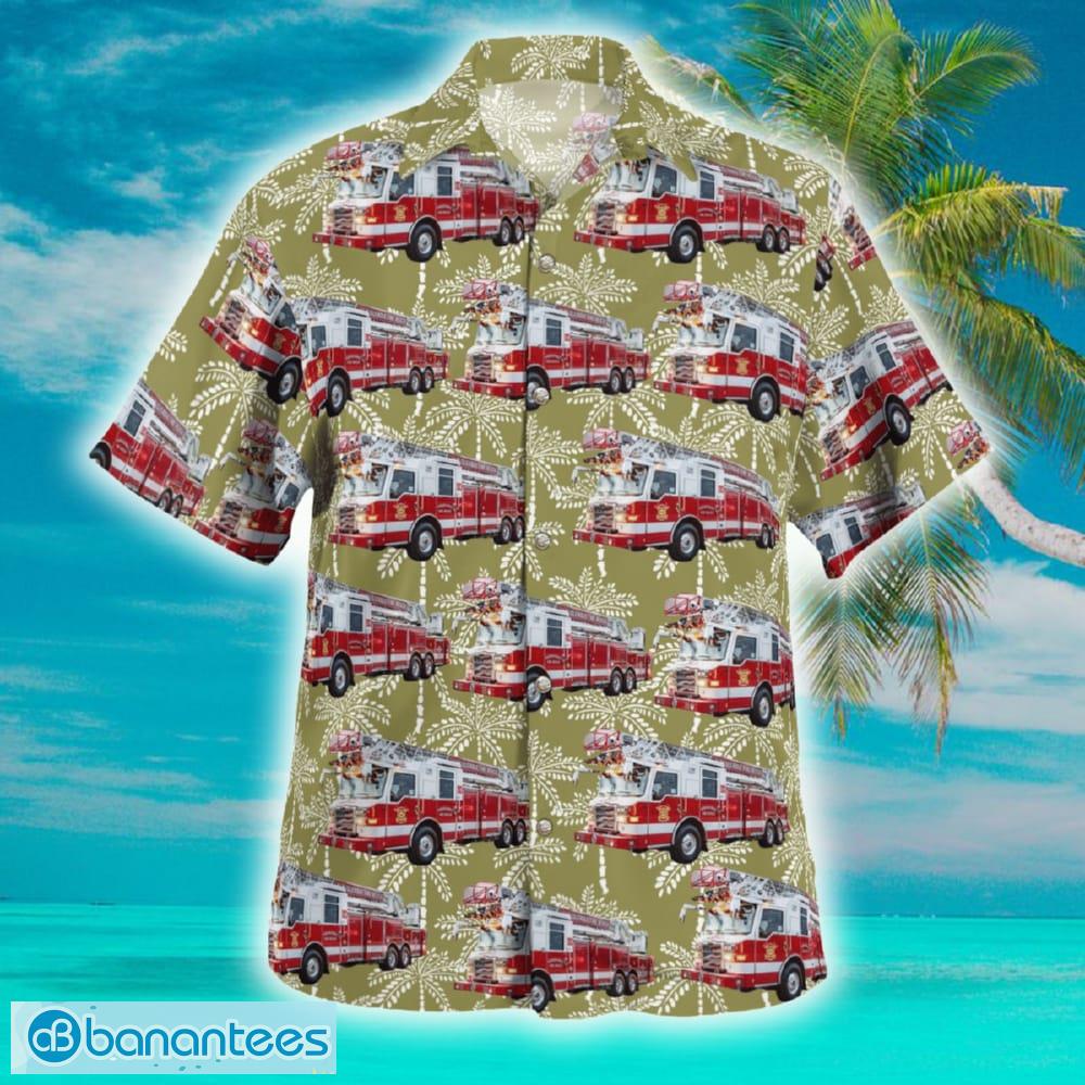 Albuquerque Fire Rescue New Mexico Hawaiian Shirt - Banantees