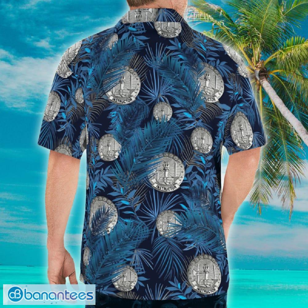 Army Basic Instructor Identification Badge Hawaiian Shirt - Banantees
