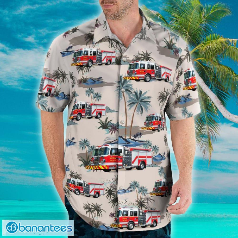 Benson Fire Department Benson North Carolina Hawaiian Shirt - Banantees
