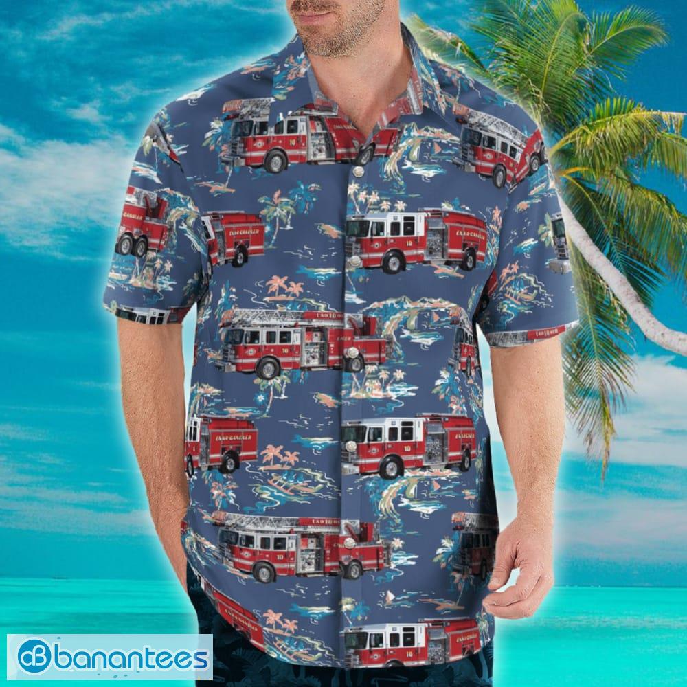 Candler North Carolina Enka-Candler Fire & Rescue Hawaiian Shirt Bold ...