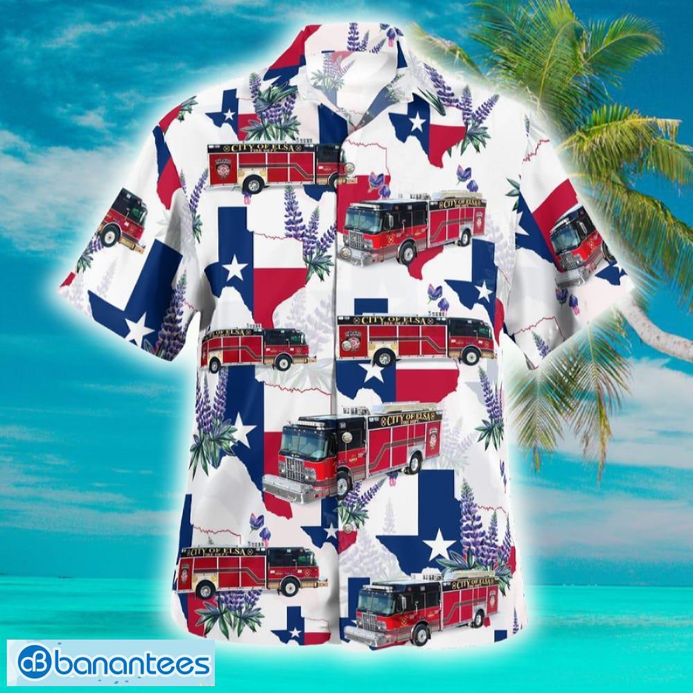Elsa Volunteer Fire Department Elsa Texas Hawaiian Shirt - Banantees