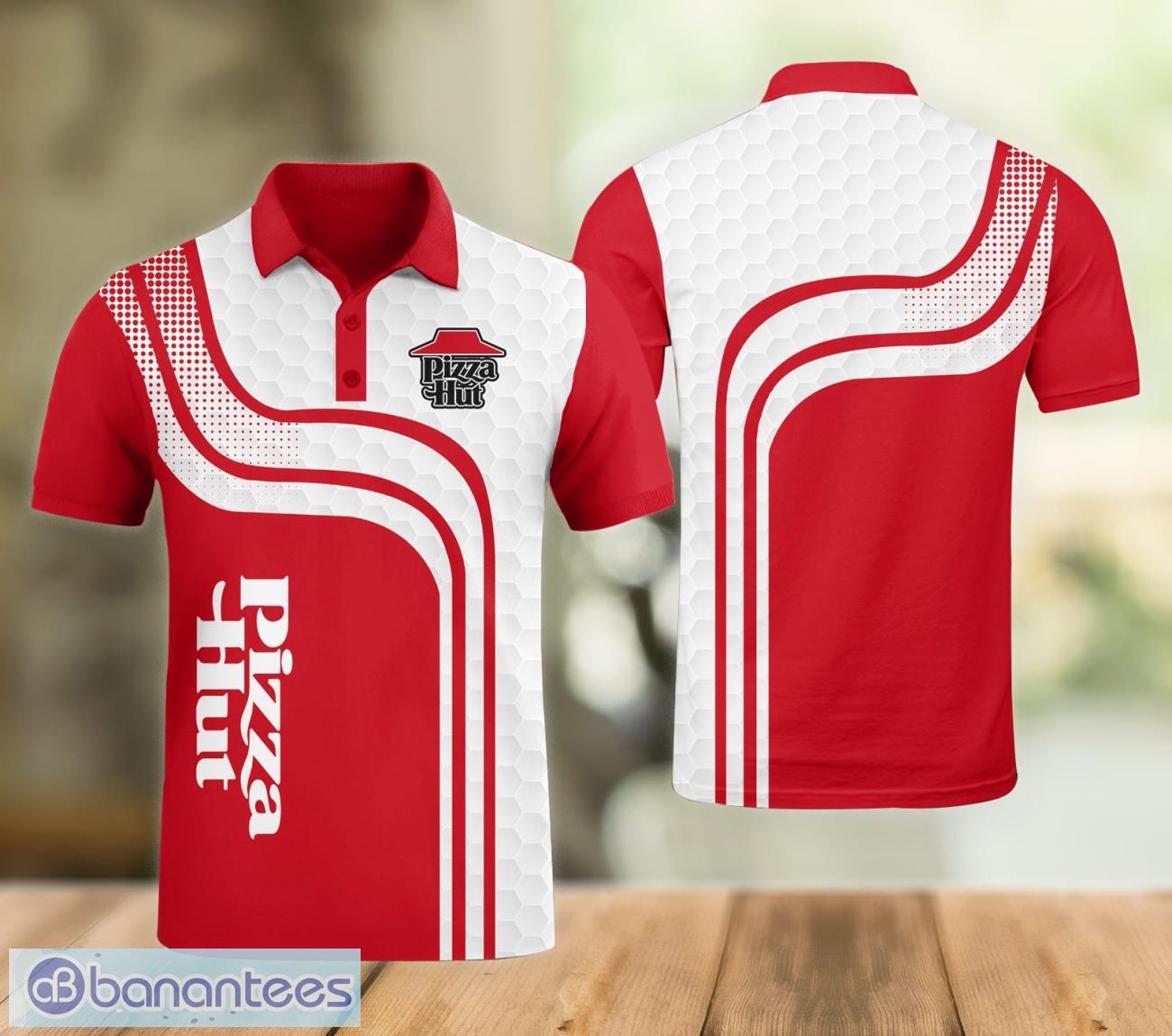 Love Pizza Hut Polo Shirt Pizza Hut Lover Gift - Banantees