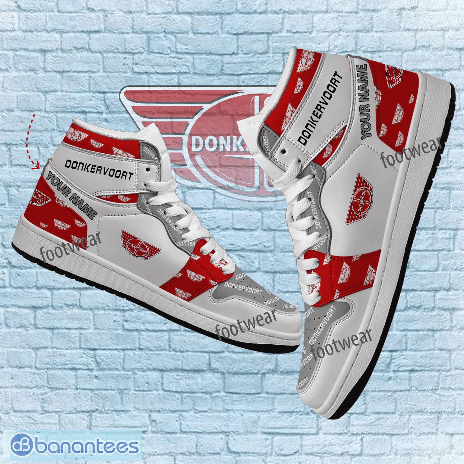 Personalized Car Racing Donkervoort Logo New Style Air Jordan Hightop ...