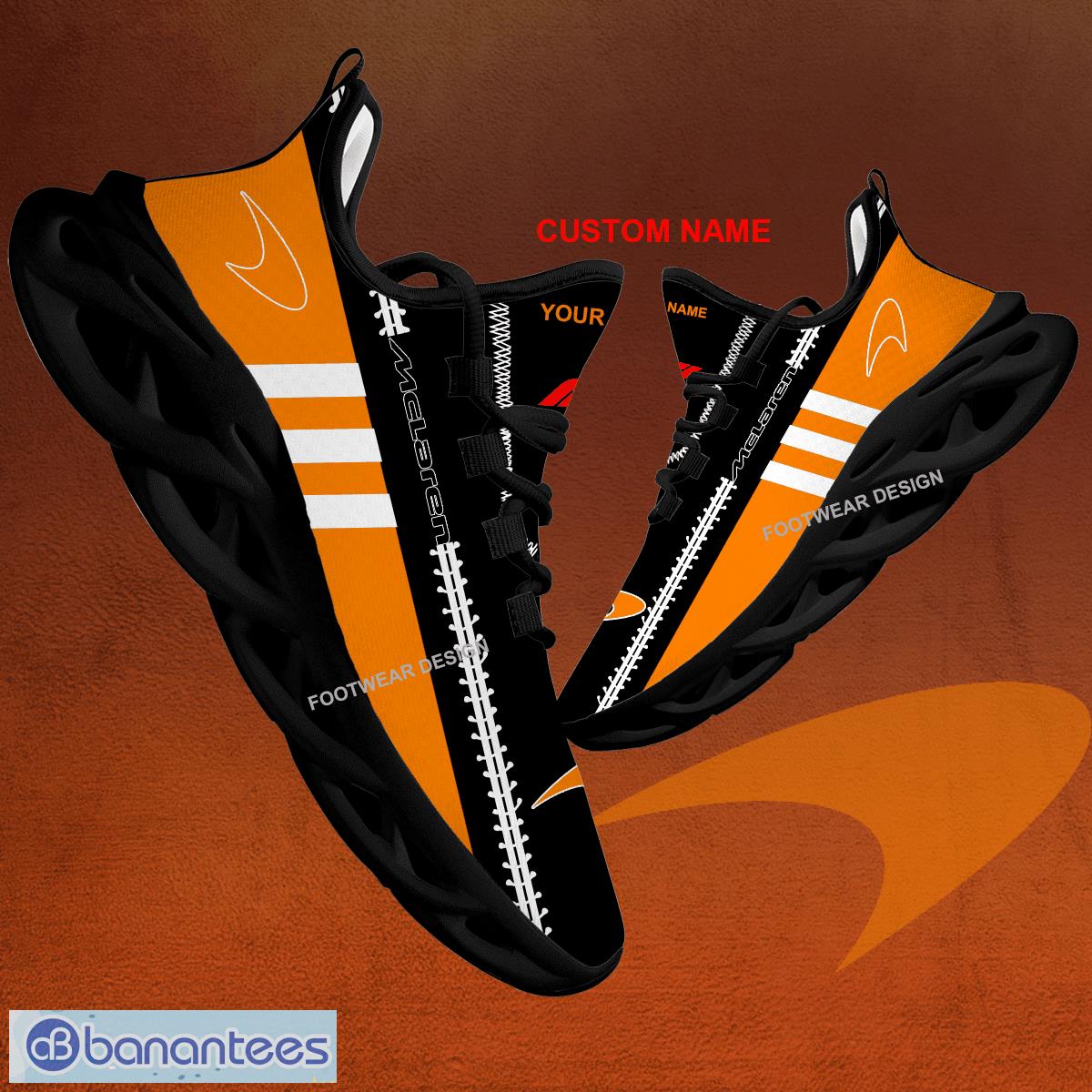 Personalized F1 Racing McLaren Formula 1 Team Logo New Chunky Shoes ...
