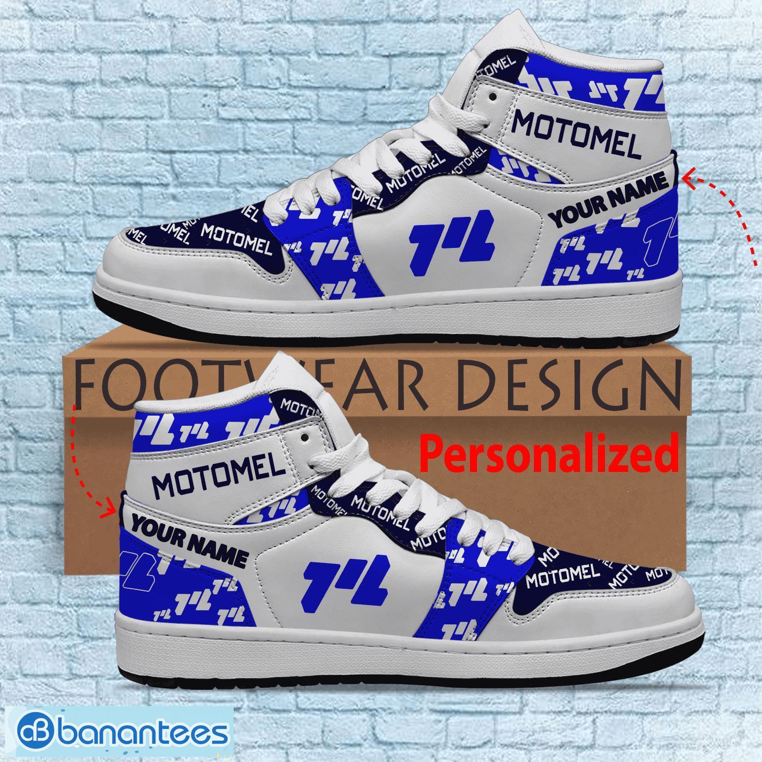 Personalized Motorcycle Motomel Logo New Style Air Jordan Hightop Shoes ...