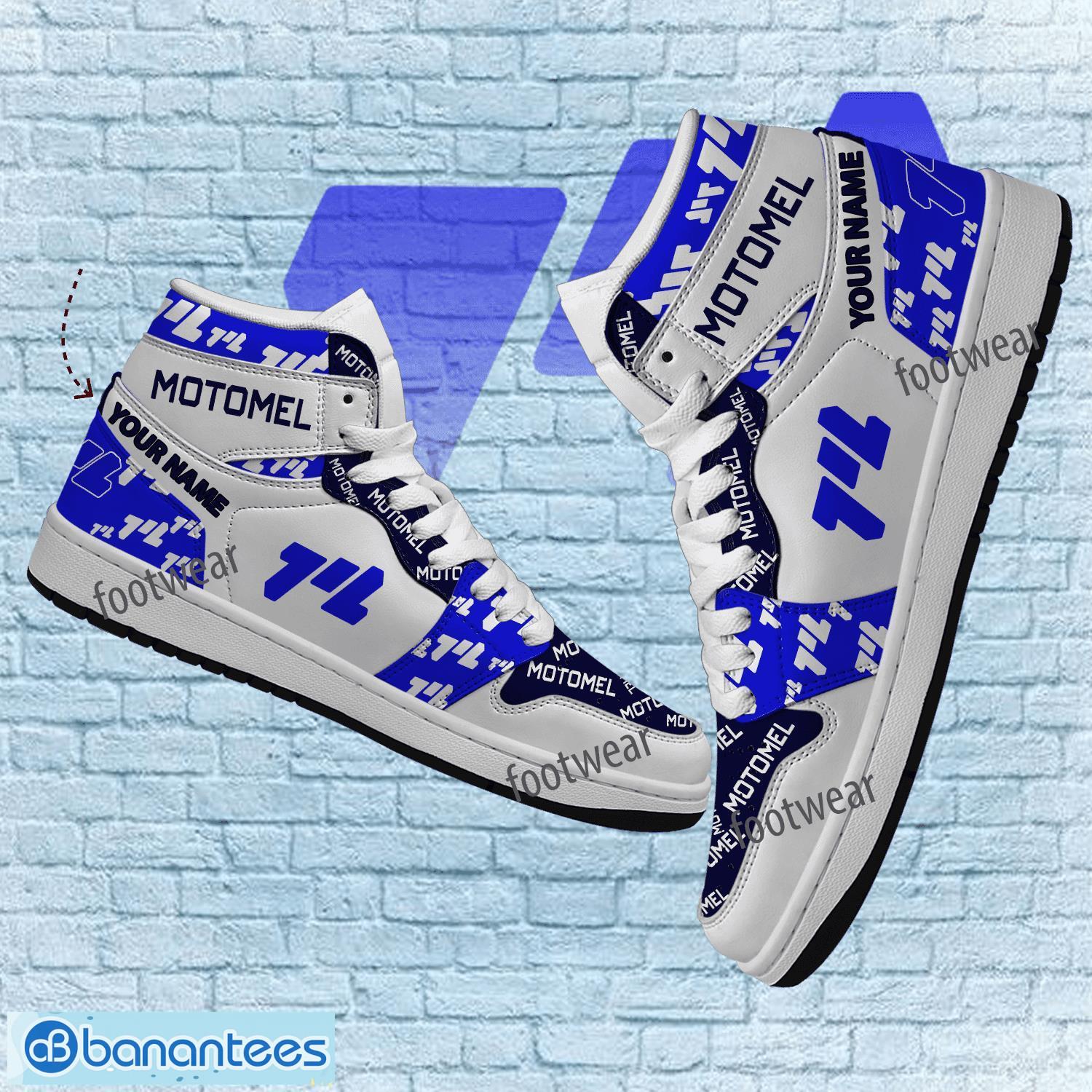 Personalized Motorcycle Motomel Logo New Style Air Jordan Hightop Shoes ...