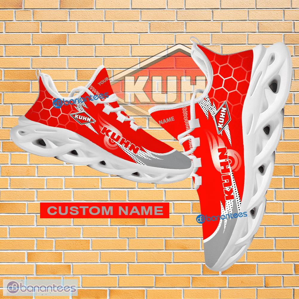 Truck Farmer KUHN Logo Hexagonal Pattern Max Soul Shoes Unique Chunky ...