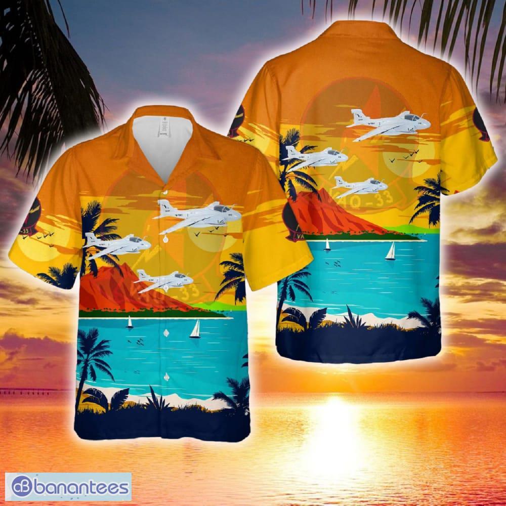 US Navy Electronic warfare squadron VAQ-33 Firebirds EA-6A Intruders ...