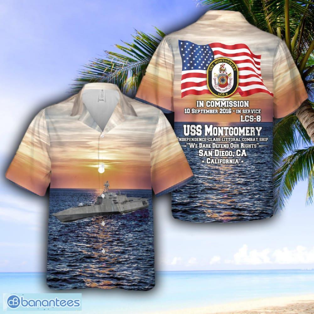 US Navy USS Montgomery (LCS-8) Independence-class littoral combat ship ...