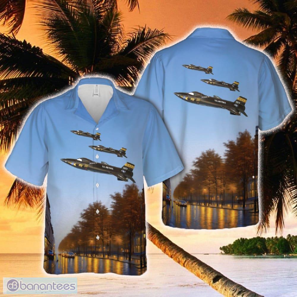 USAF North American X-15 rocket powered test NASA Hawaiian Shirt Print ...