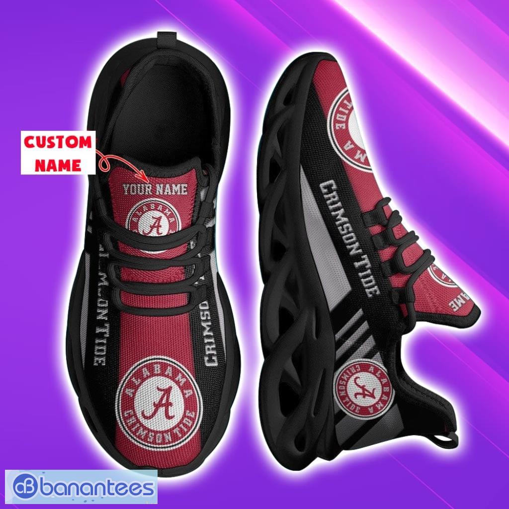 Alabama Crimson Tide Logo Stripe Border Pattern Custom Name 3D Max Soul ...
