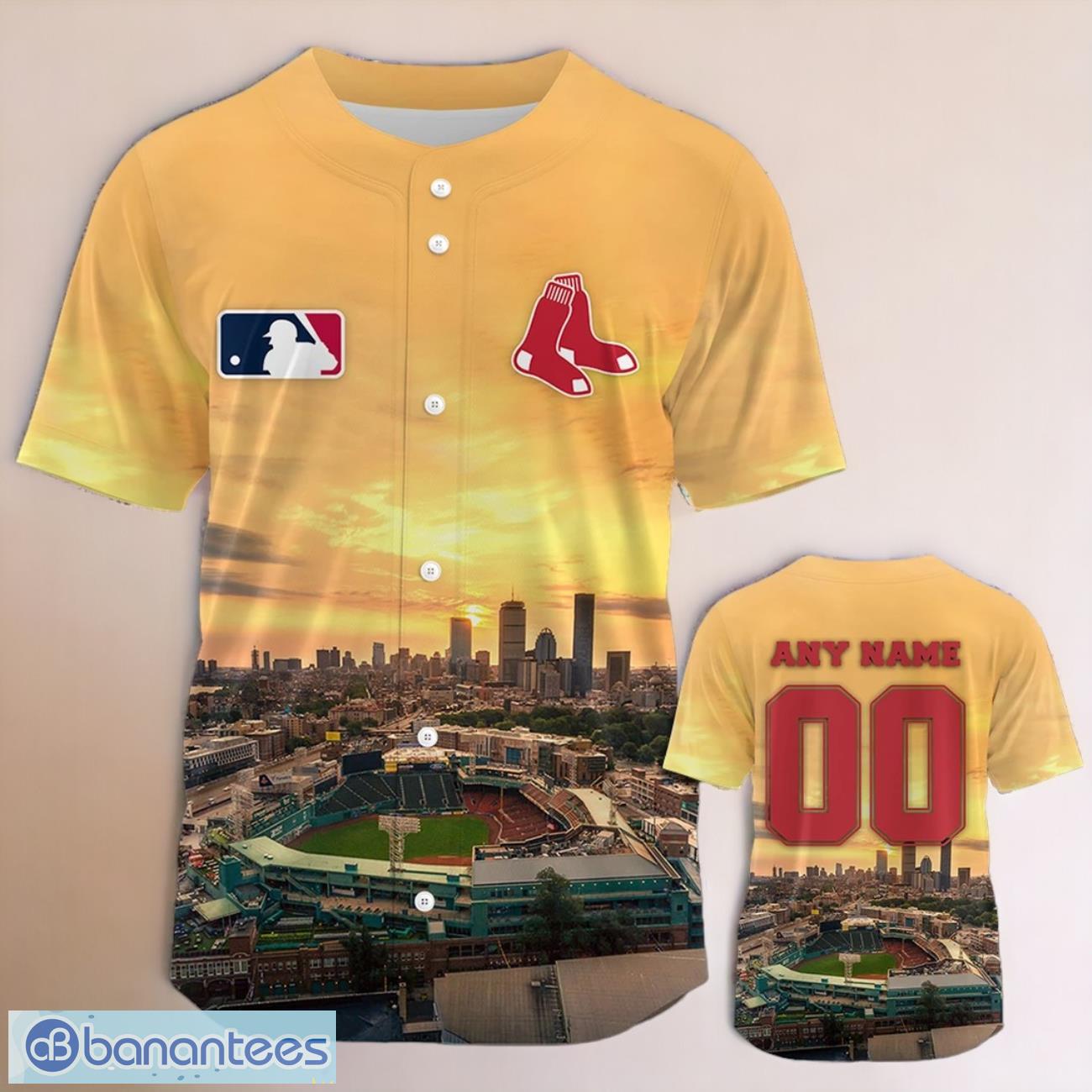 Boston Red Sox Baseball Jersey MLB 2024 Custom Number And Name For Fans ...