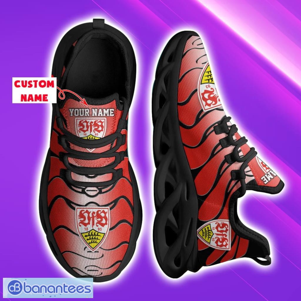 Bundesliga VfB Stuttgart Logo Wavy Pattern Custom Name 3D Max Soul ...