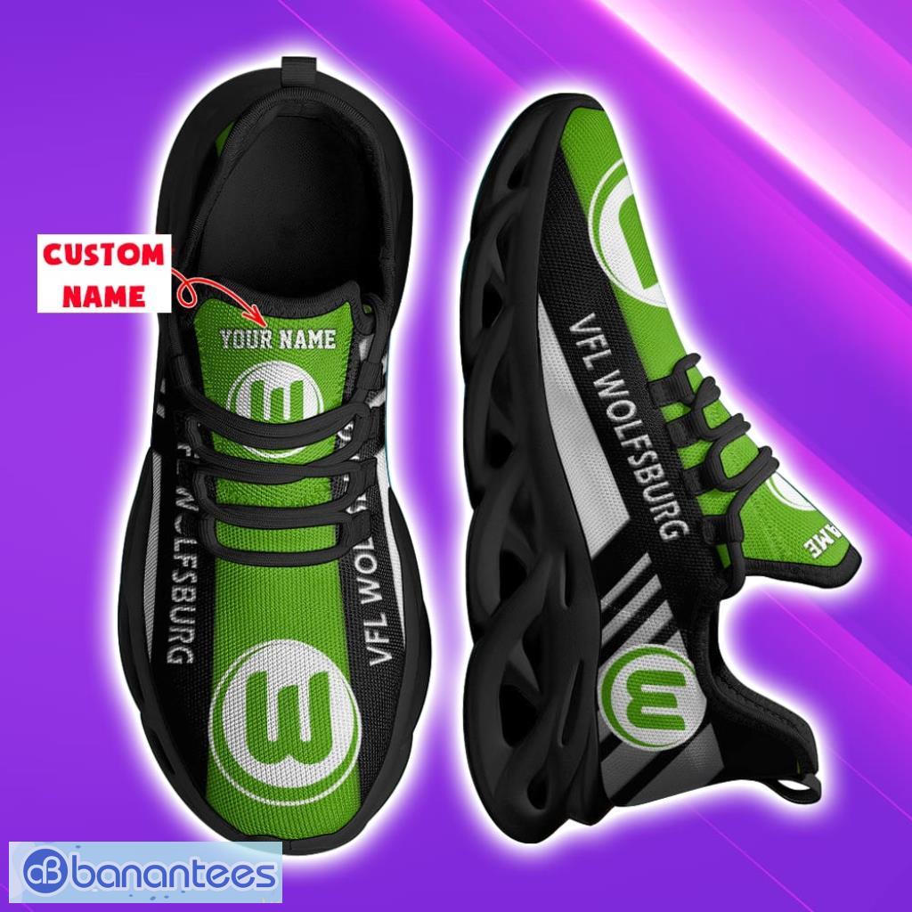 Bundesliga VfL Wolfsburg Logo Stripe Border Pattern Custom Name 3D Max ...