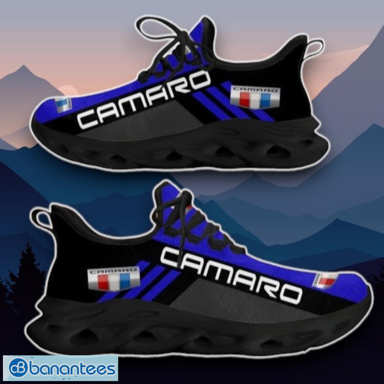 Chevrolet Camaro Blue Max Soul Shoes Dynamic Style Sneakers For Men ...