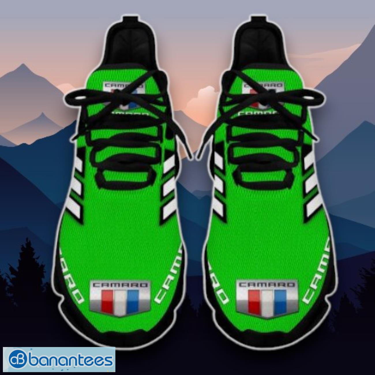 Chevrolet Camaro Green Max Soul Shoes Dynamic Style Sneakers For Men ...