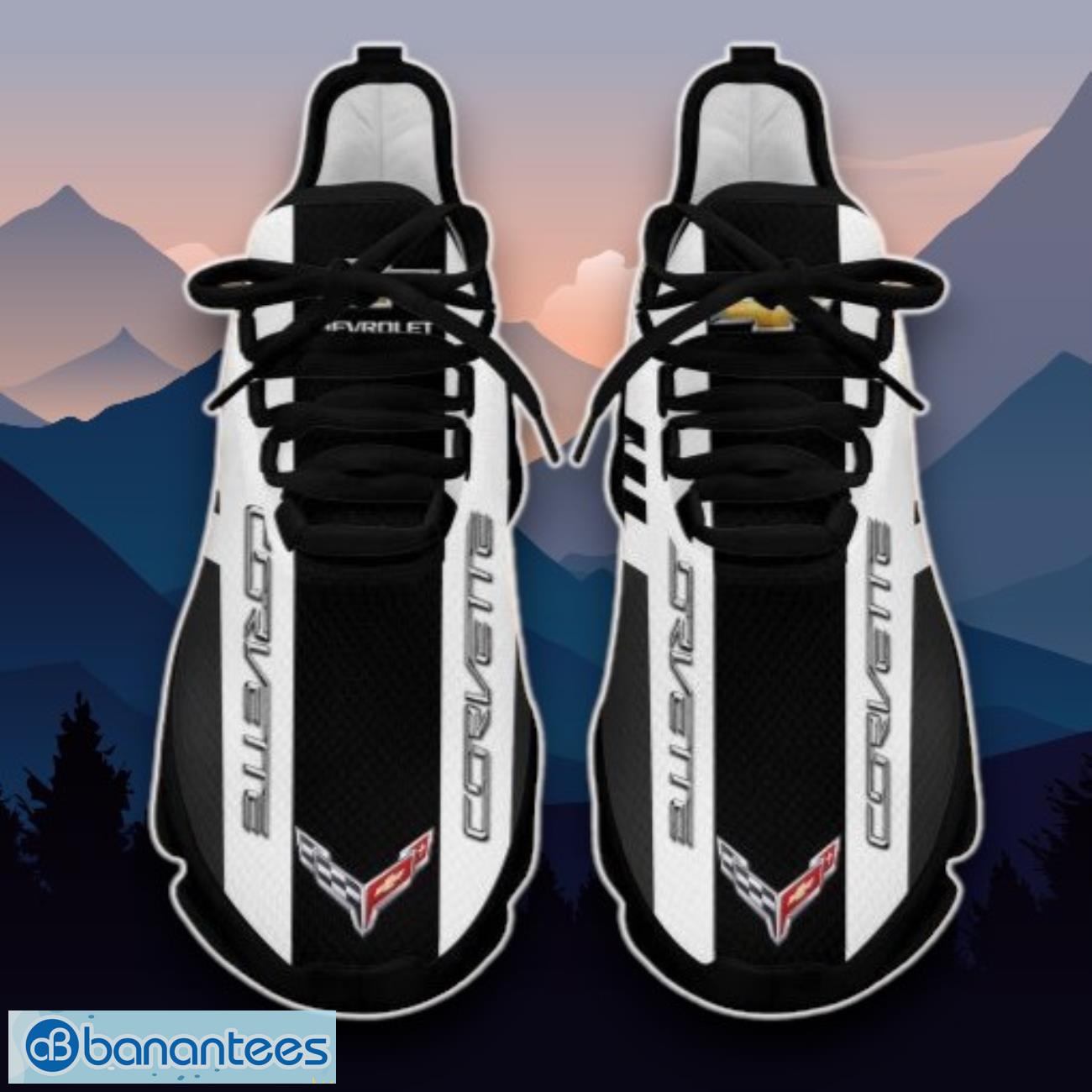 Chevrolet Corvette White Max Soul Shoes Dynamic Style Sneakers For Men ...