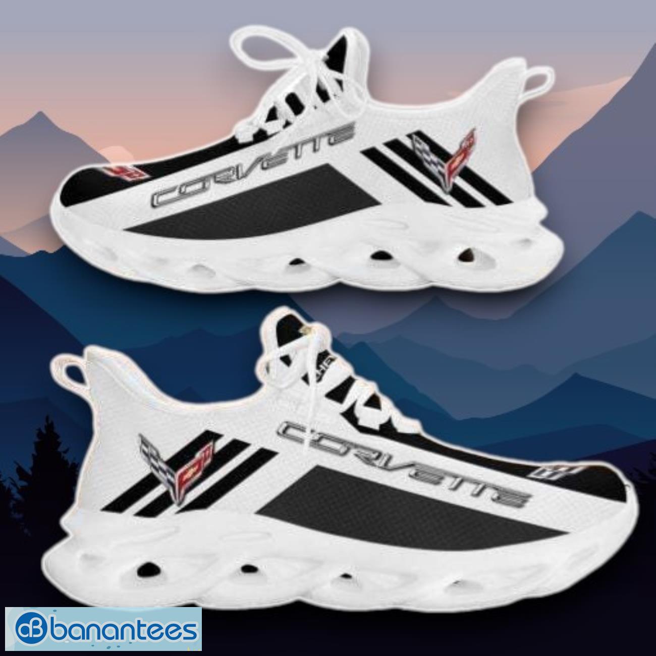 Chevrolet Corvette White Max Soul Shoes Dynamic Style Sneakers For Men ...