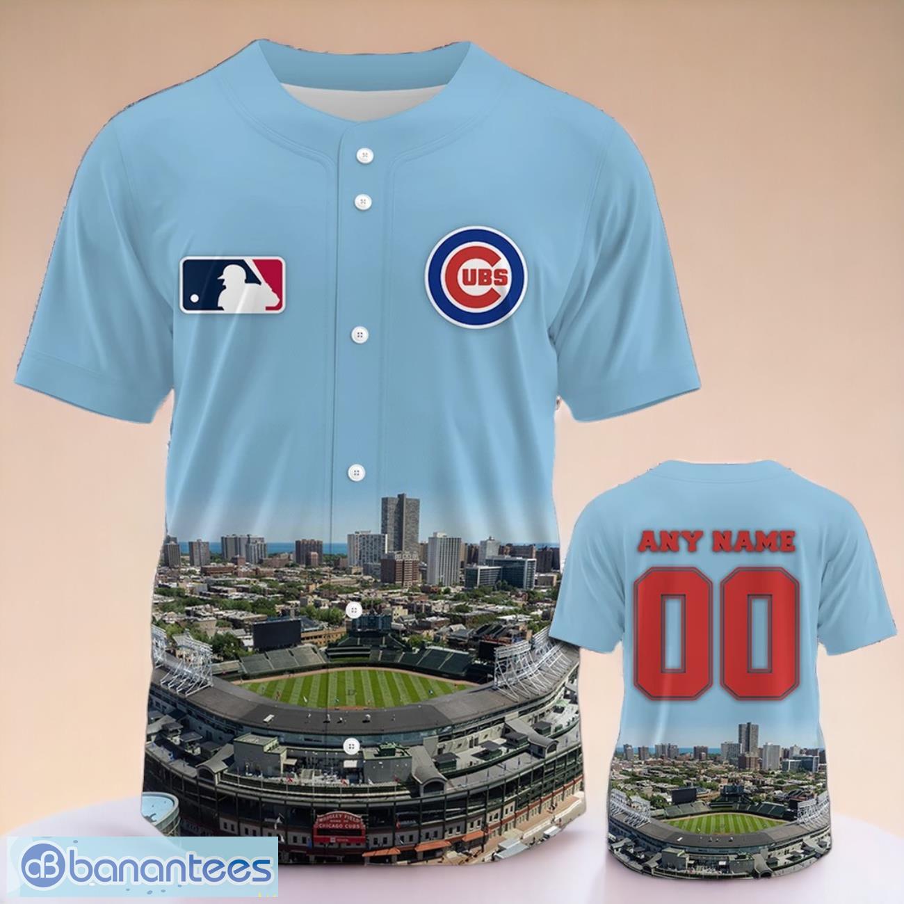 Chicago Cubs Baseball Jersey MLB 2024 Custom Number And Name - Banantees