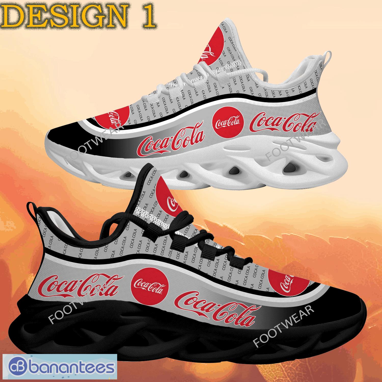 Coca Cola Brand Logo New Text Max Soul Shoes Style Fusion Chunky ...