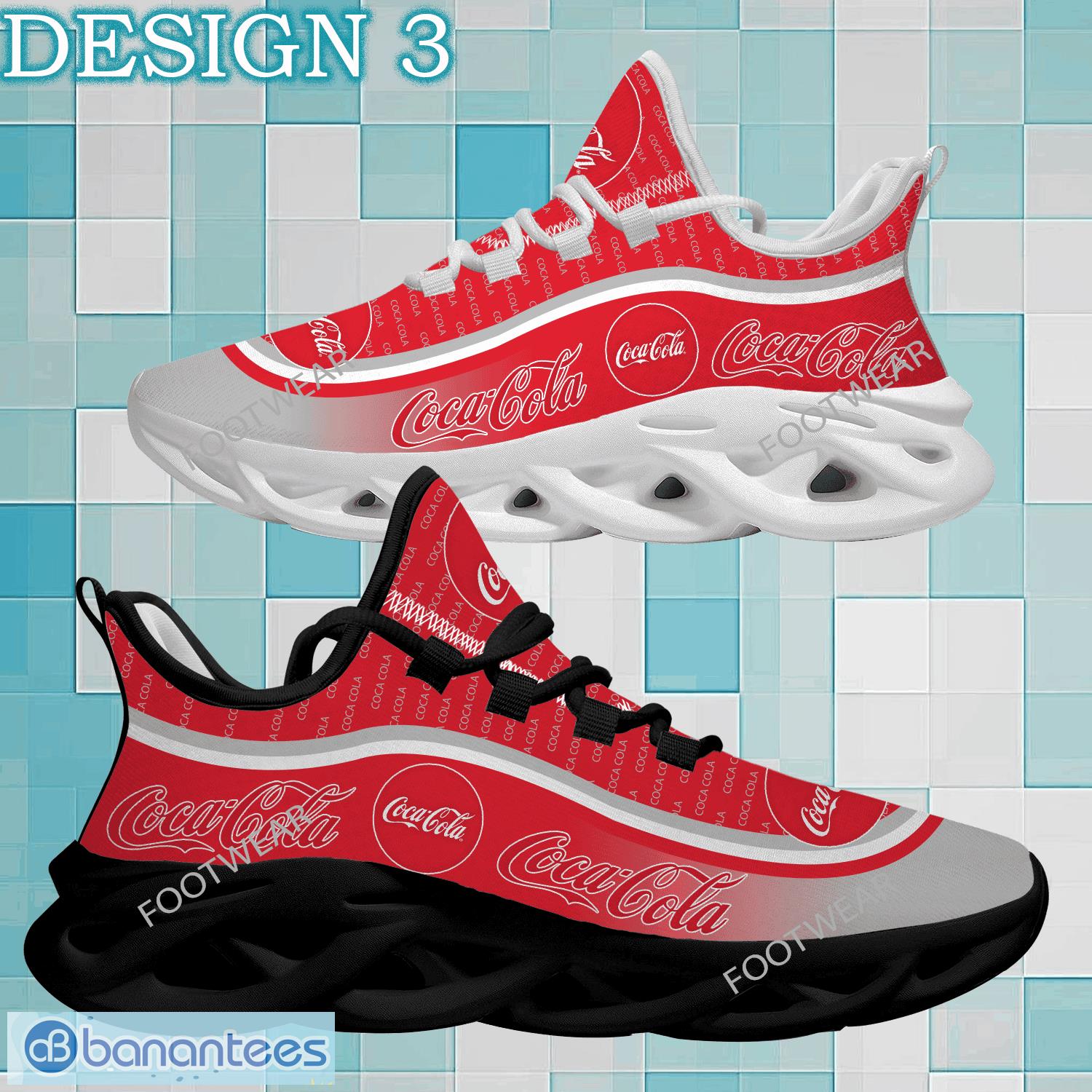 Coca Cola Brand Logo New Text Max Soul Shoes Style Fusion Chunky ...