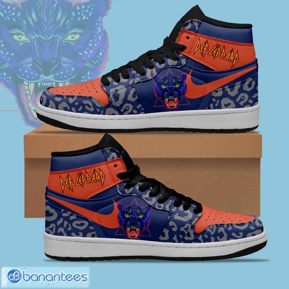 Def Leppard Air Jordan 1 Hightop Shoes For Men Women Fans - Banantees