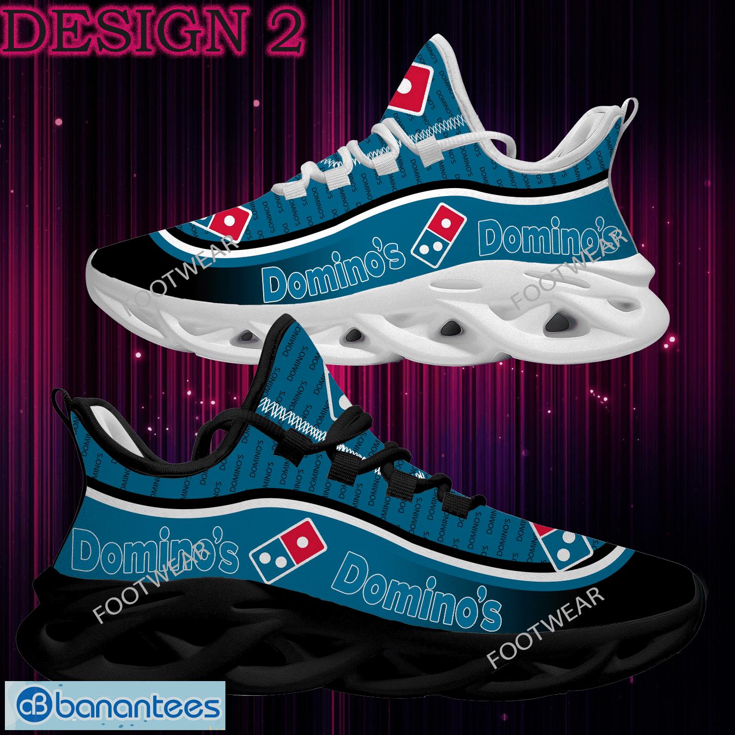 Domino's Brand Logo New Text Max Soul Shoes Style High-Quality Running ...
