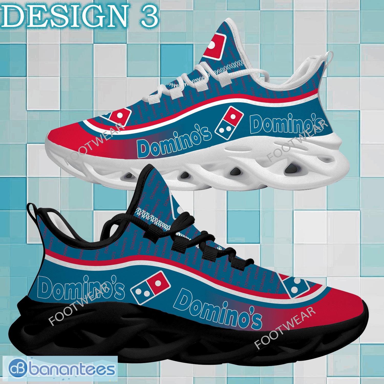 Domino's Brand Logo New Text Max Soul Shoes Style High-Quality Running ...