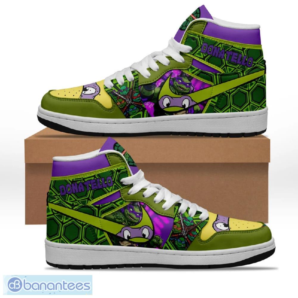 Donatello Ninja Turtle Air Jordan 1 Hightop Shoes For Men Women Fans ...