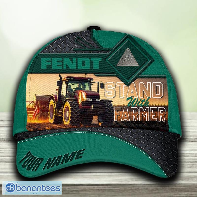 Fendt Custom Name 3D Hat Cap Green All Over Print For Mens Gift ...