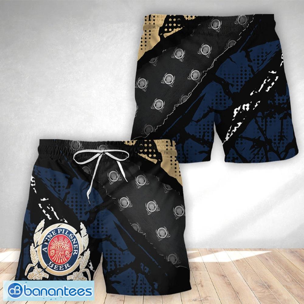 Halftone Miller Lite Swim 3D Short Men Gift Beach Summer - Banantees