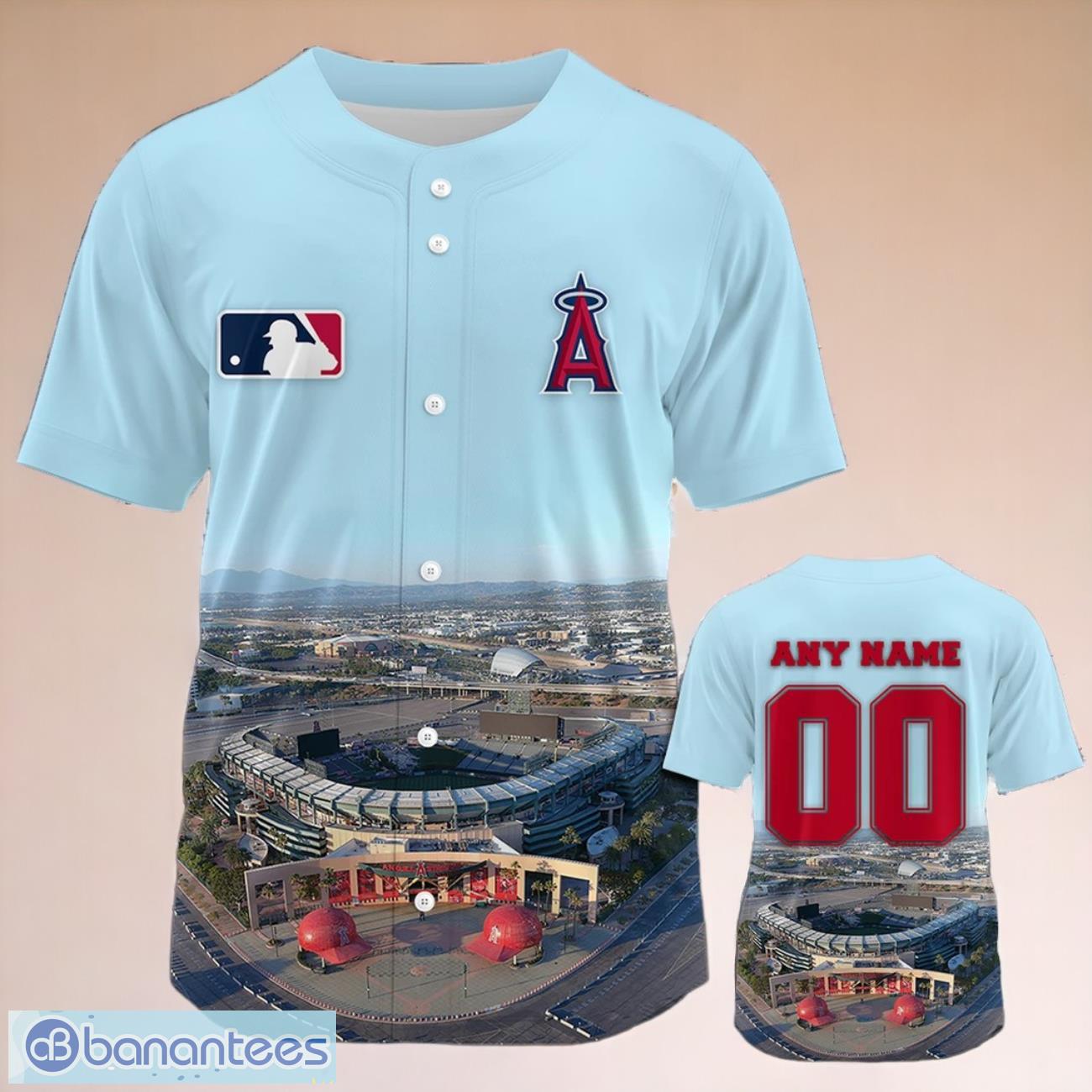 Los Angeles Angels Baseball Jersey MLB 2024 Custom Number And Name ...