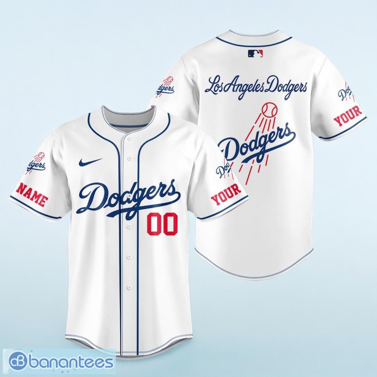 Los Angeles DodgersBaseball Jersey Custom Number And Name Trending 2024 ...