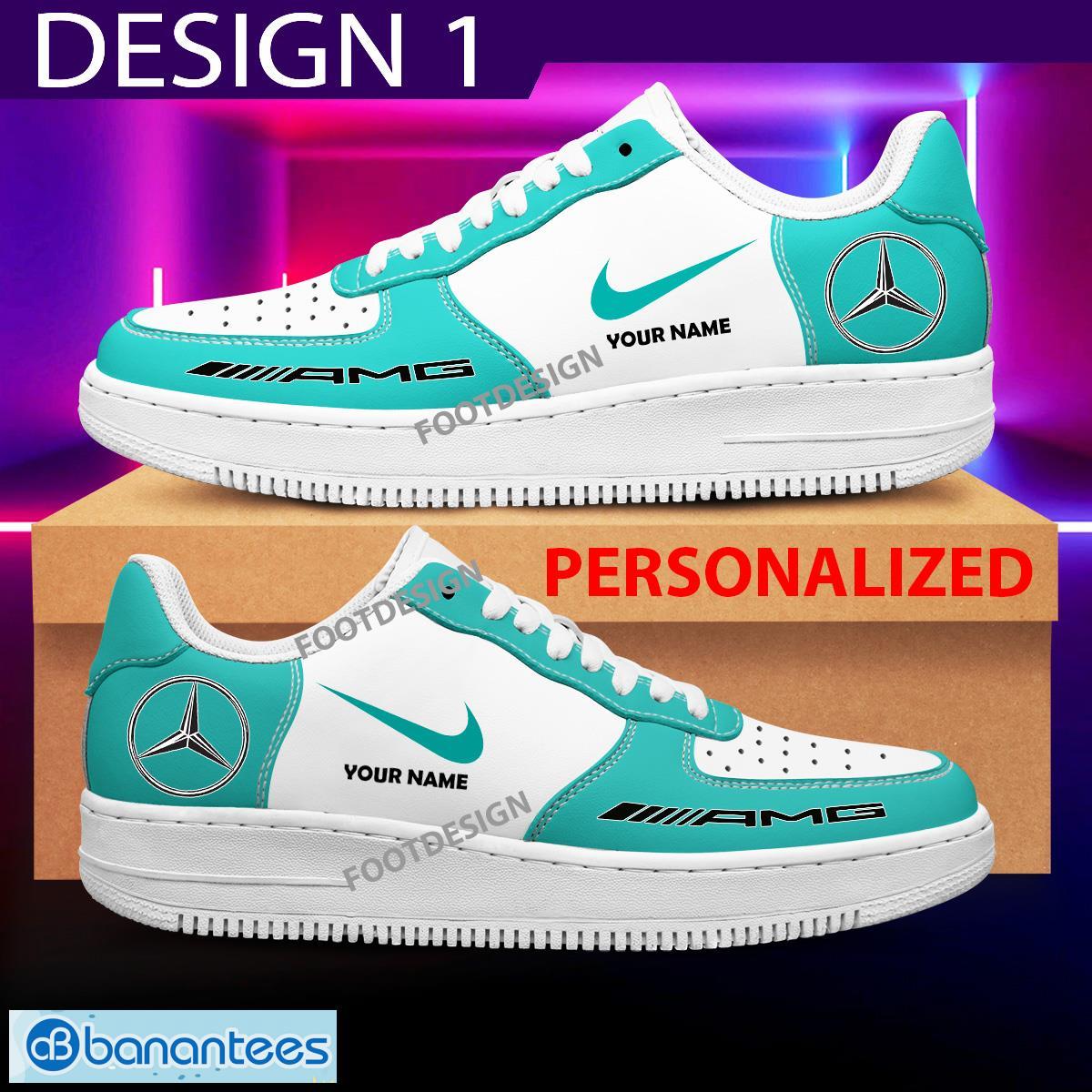 Mercedes AMG Car Racing Air Force 1 Shoes Personalized Gift AF1 Sneaker ...