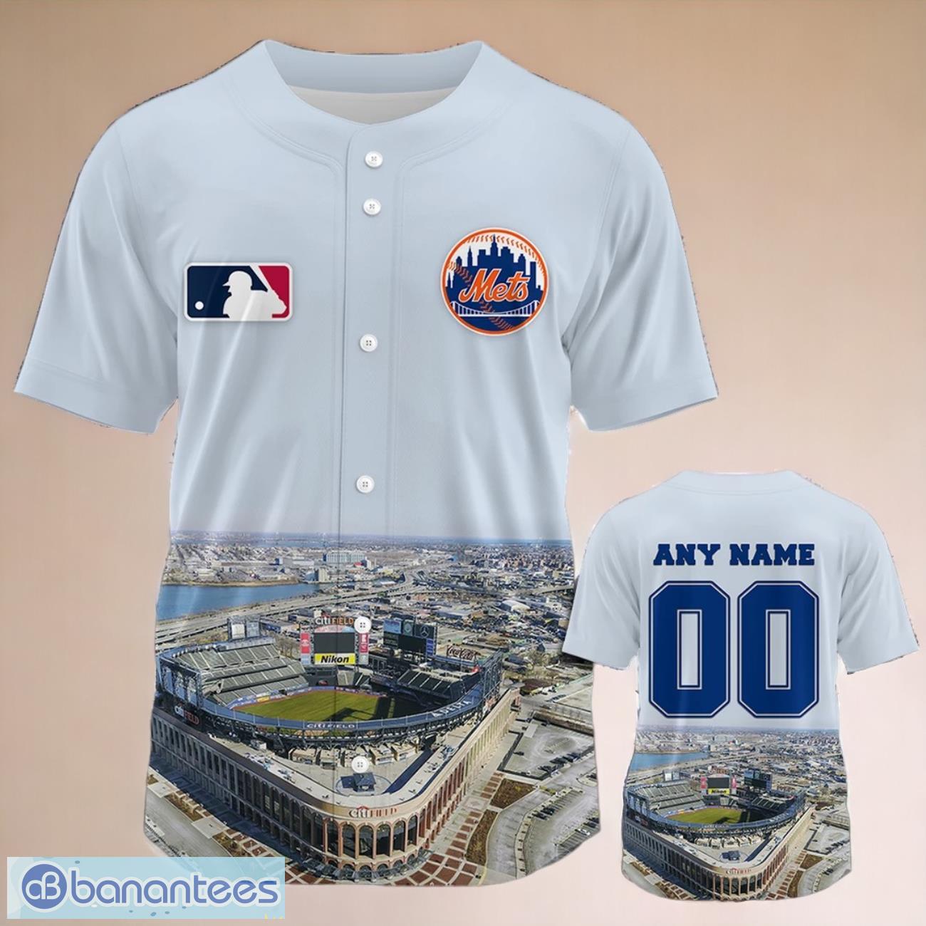New York Mets Baseball Jersey MLB 2024 Custom Number And Name - Banantees