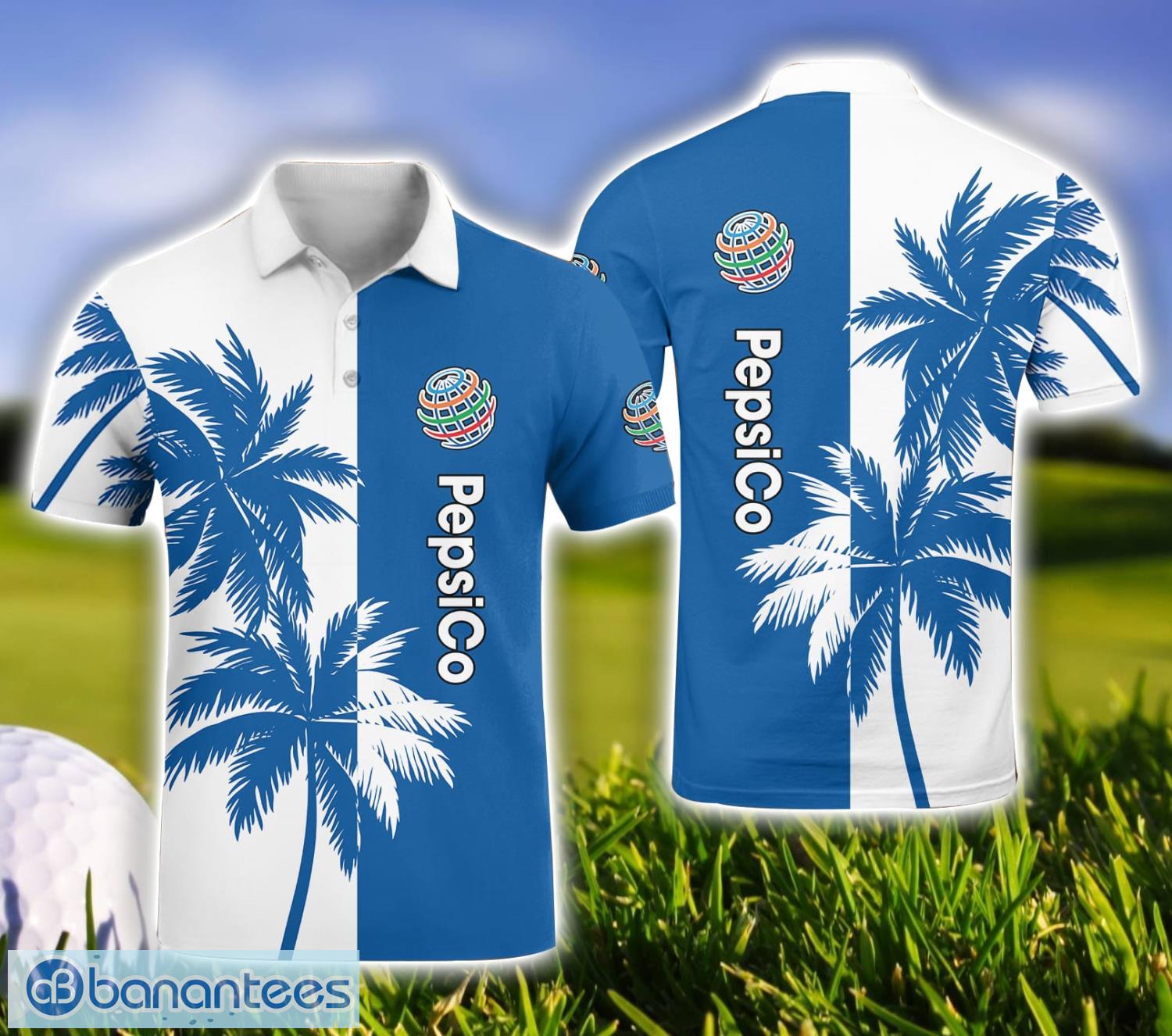 pepsico 3D Polo Shirt For Men Women - Banantees