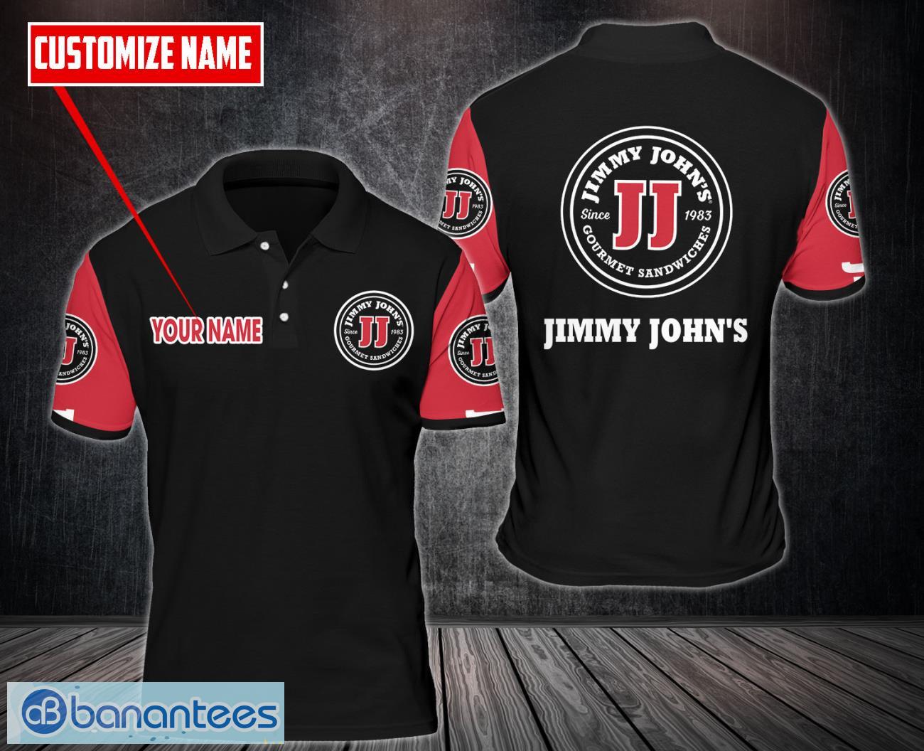 Personalized Jimmy John's 3D Printing Polo Shirt - Banantees