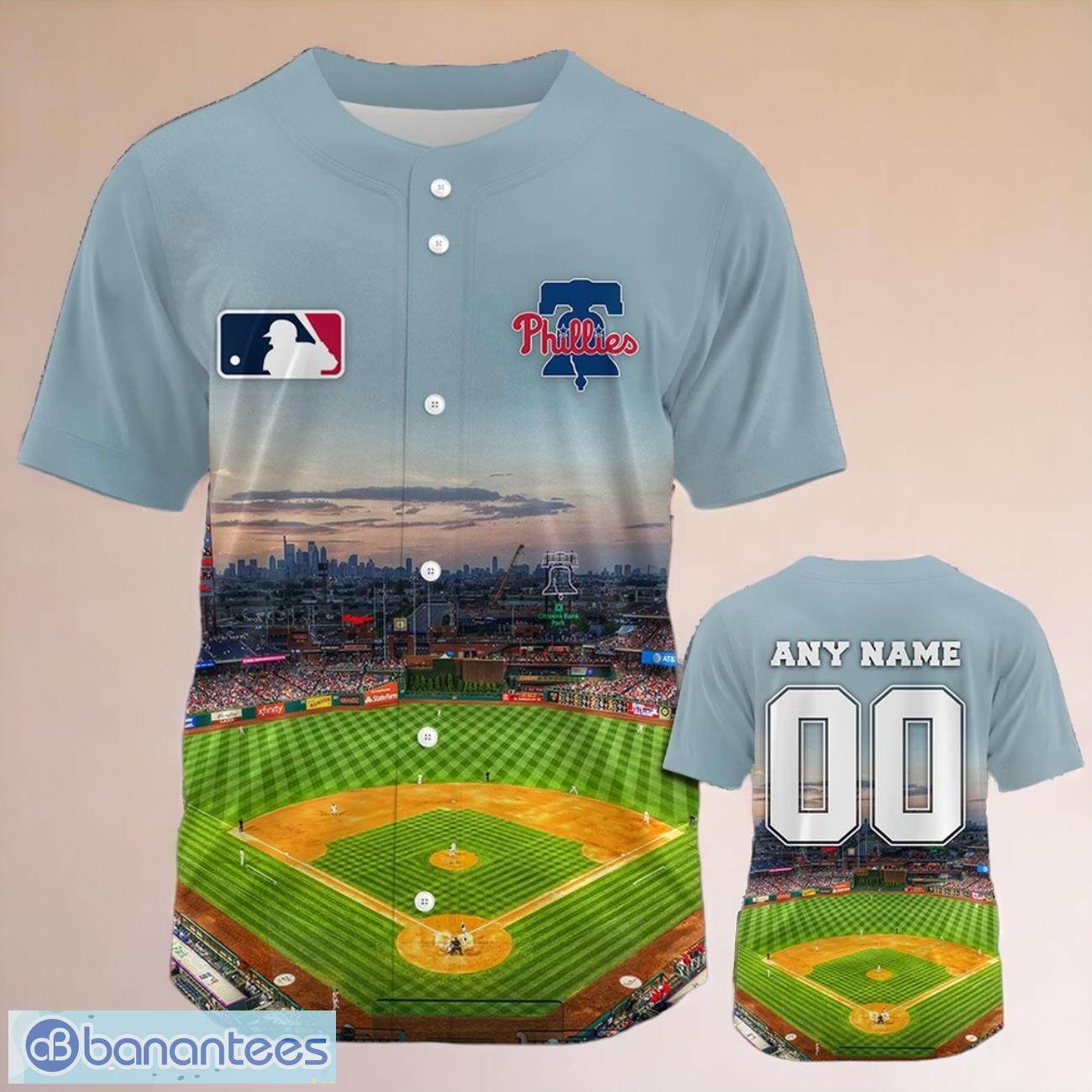 Philadelphia Phillies Baseball Jersey MLB 2024 Custom Number And Name ...