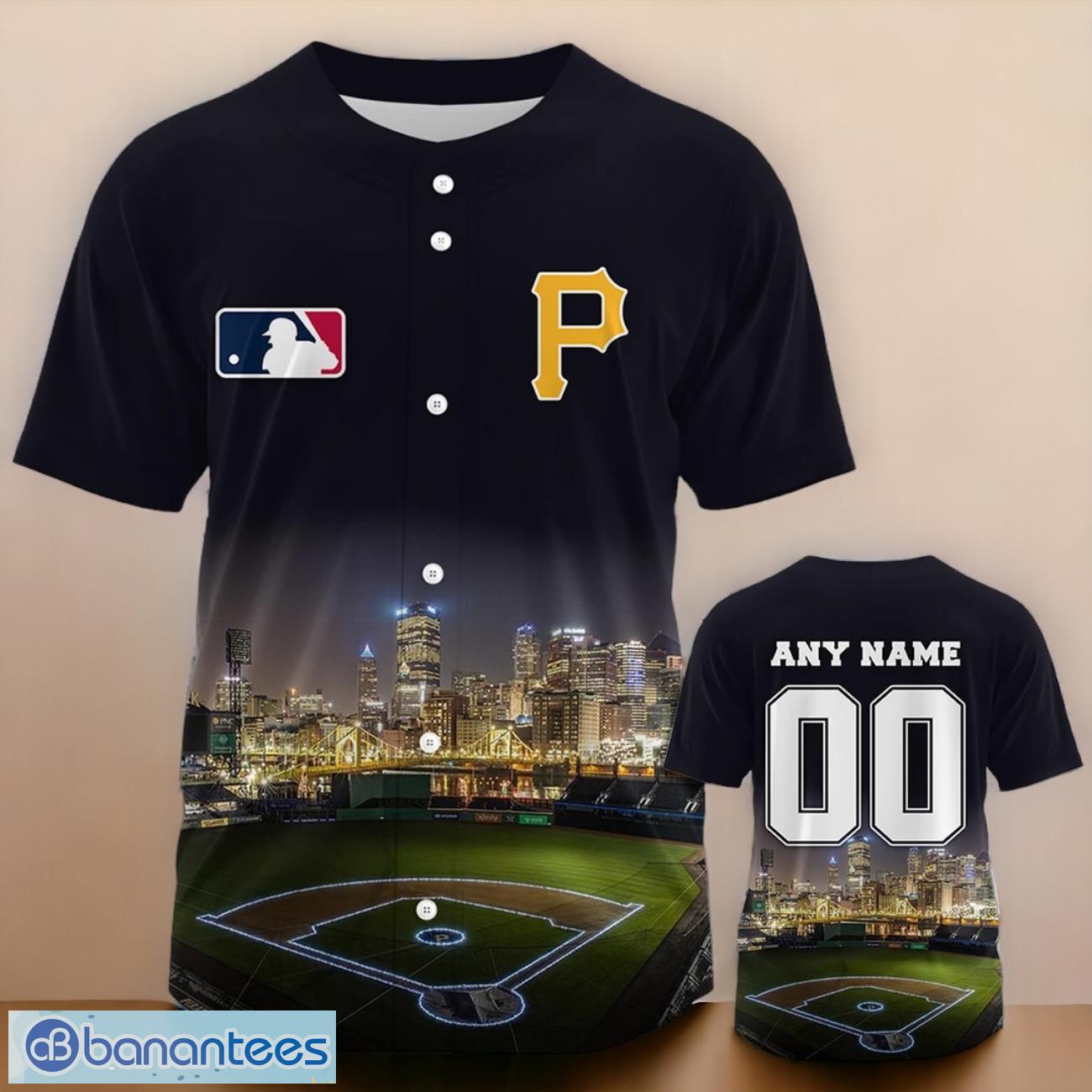 Pittsburgh Pirates Baseball Jersey MLB 2024 Custom Number And Name ...