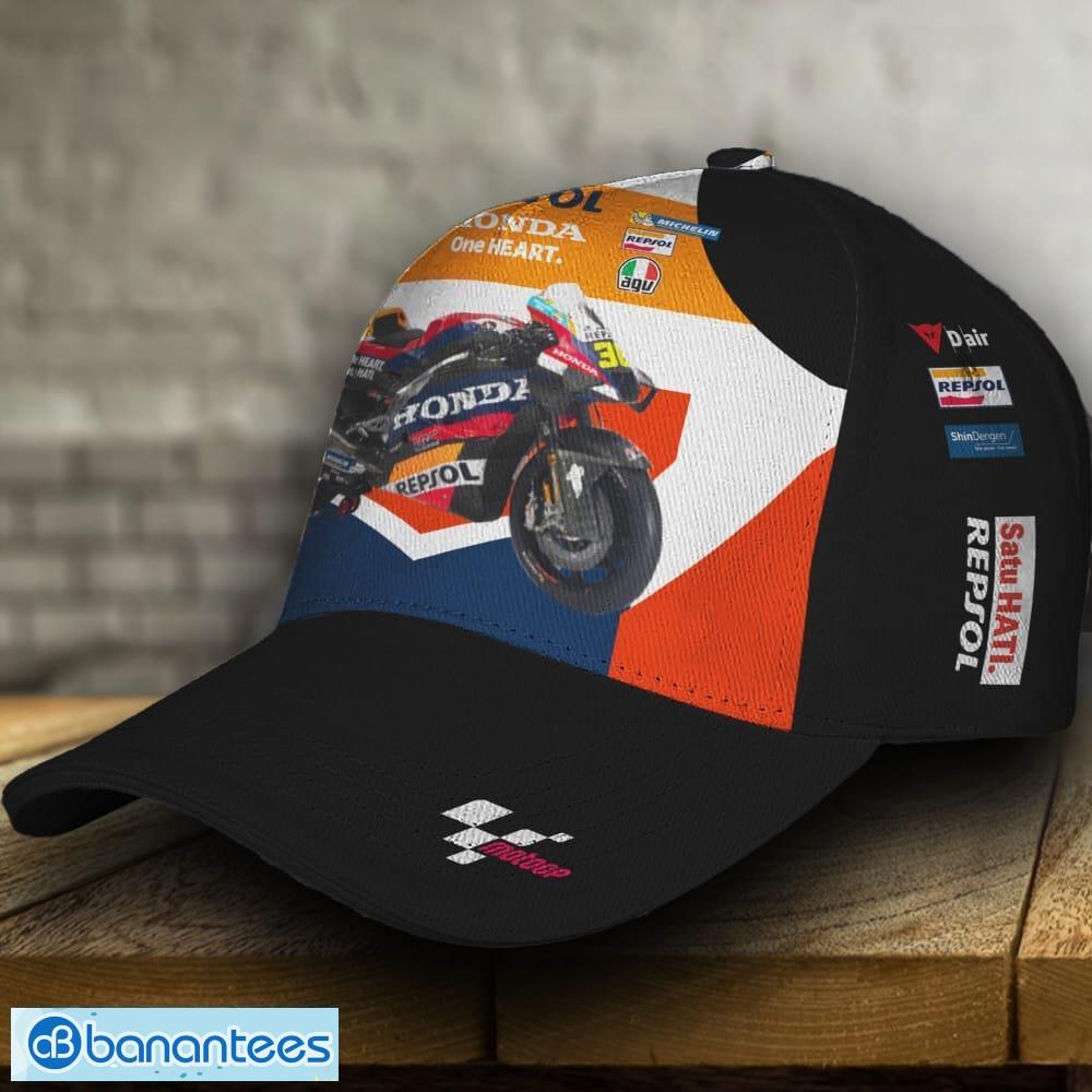 Repsol Honda Team 3D Cap Hat For Fans Gift Summer - Banantees