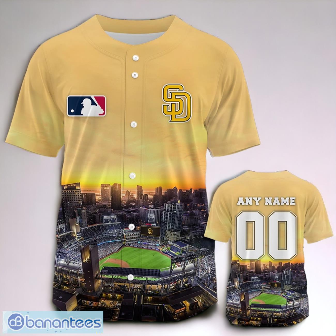 San Diego Padres Baseball Jersey MLB 2024 Custom Number And Name ...