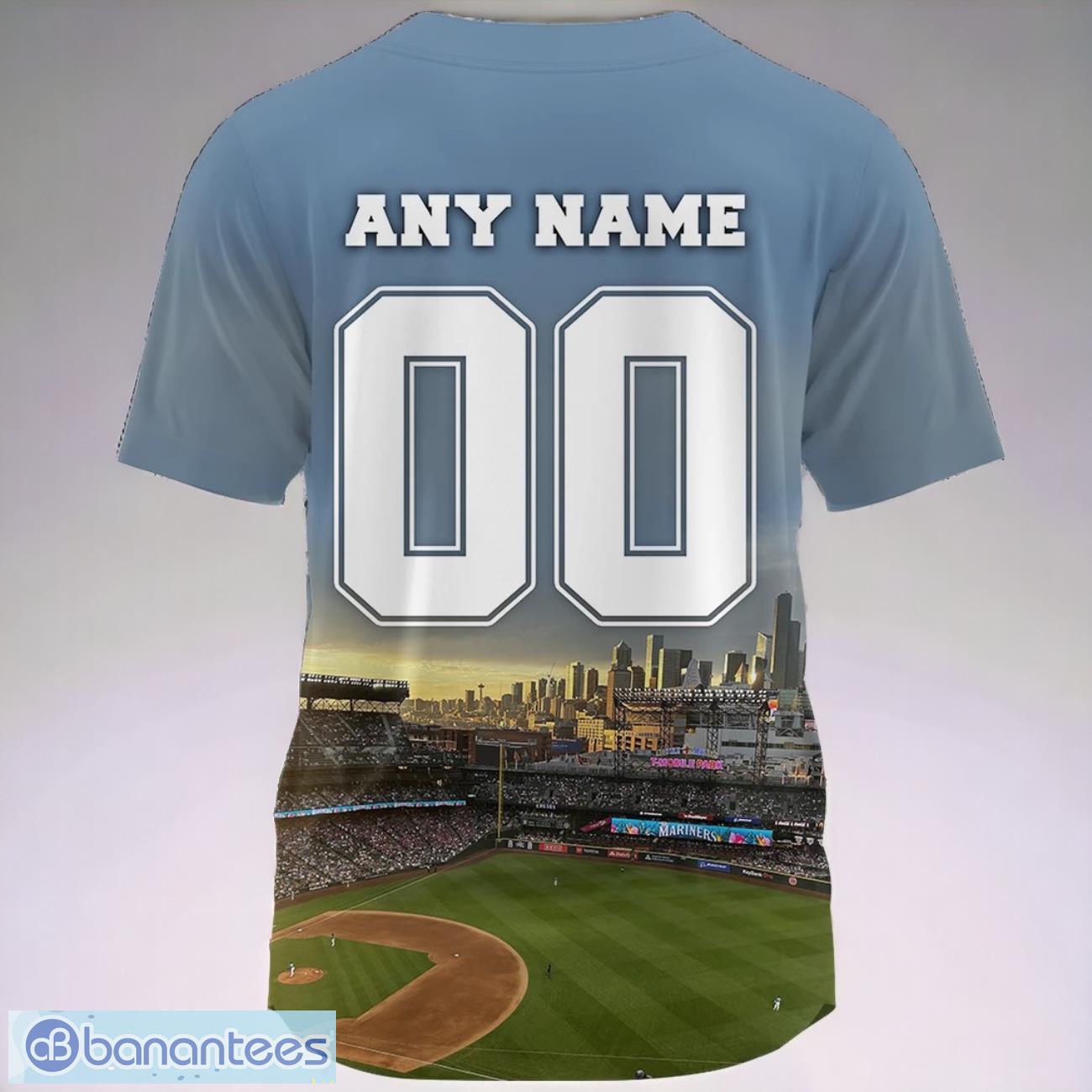 Seattle Mariners Baseball Jersey MLB 2024 Custom Number And Name ...