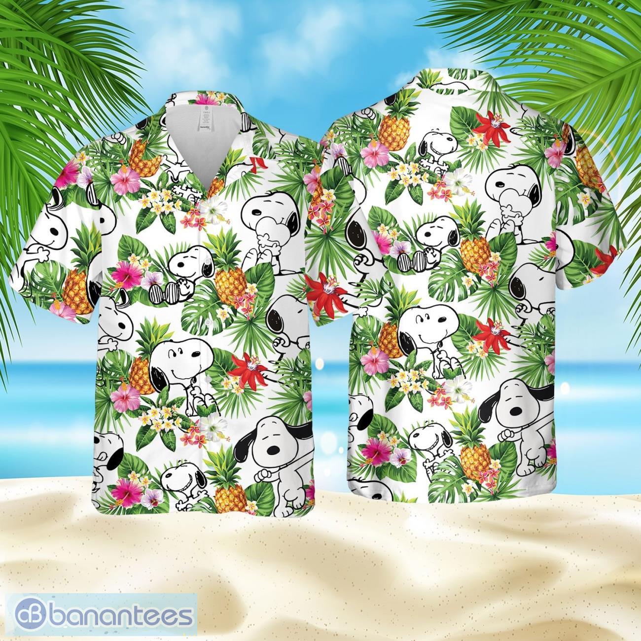 Snoopy Hawaiian Shirt Beach Summer Gift - Banantees